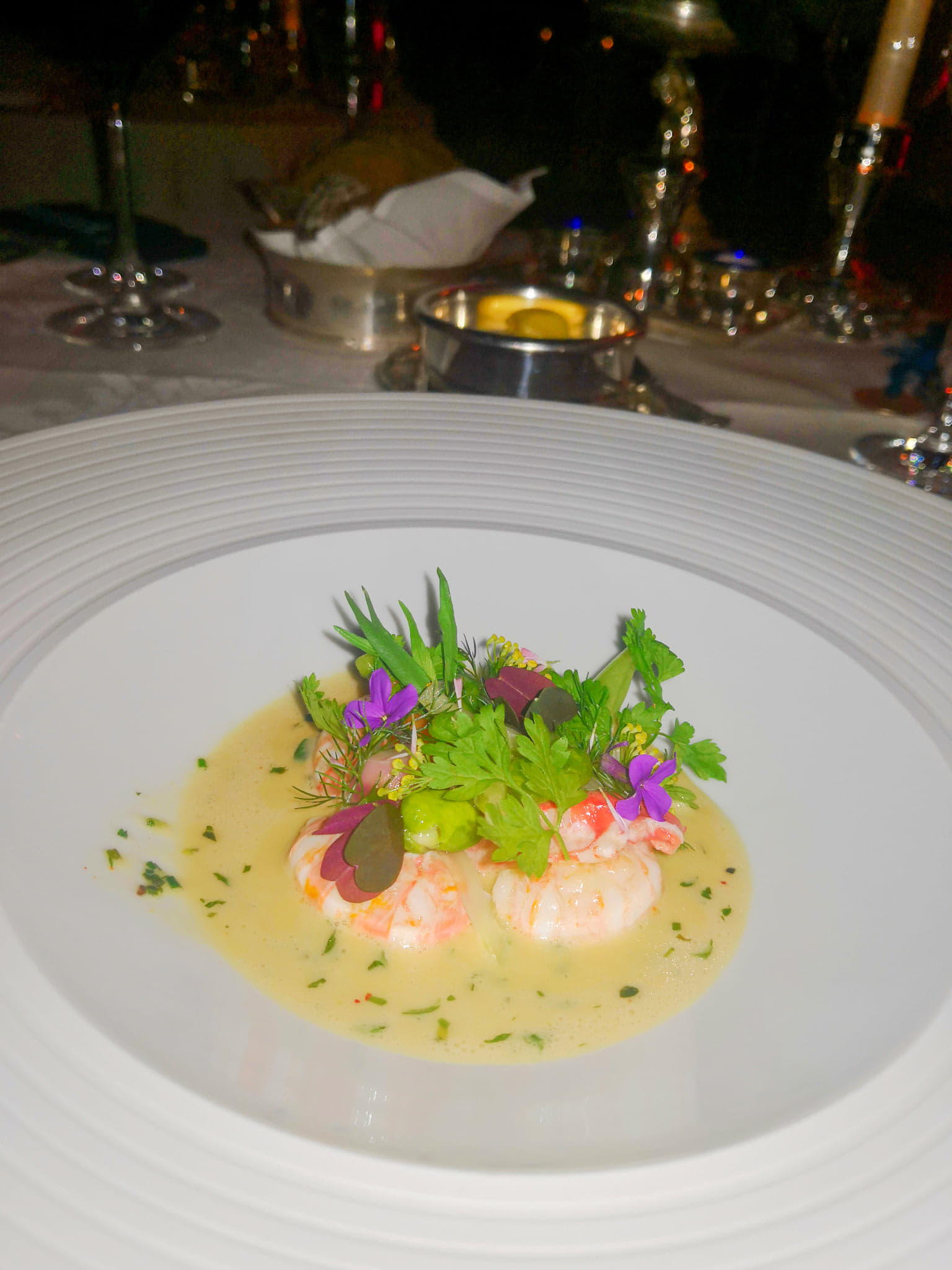 First Wedding Anniversary Dinner at The Ritz Restaurant in London